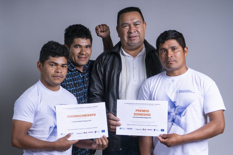 Comunidad Indígena Hugua Po´i, galardonada con los Premios Dignidad ...